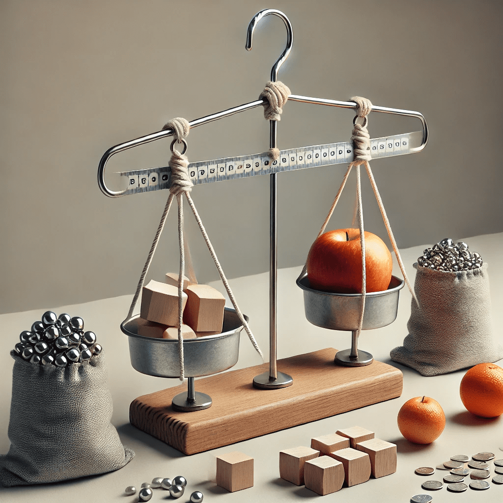Comparing Mass Using Balance Scales - HumSchooling